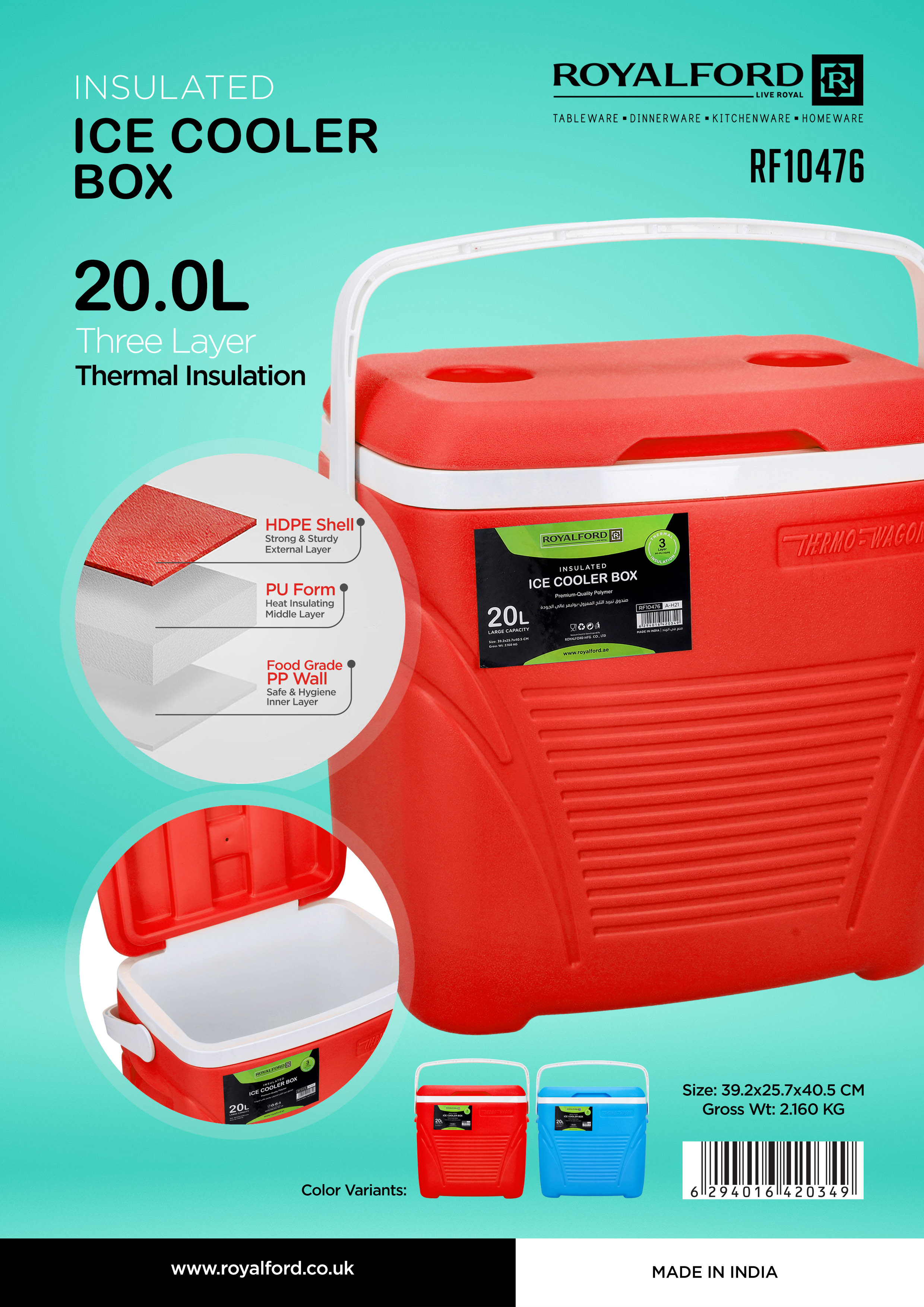 Insulated Ice Cooler Box 50Ltr 57 OFF Elevate in Insulated Ice Cooler Box 50Ltr 57 OFF Elevate in