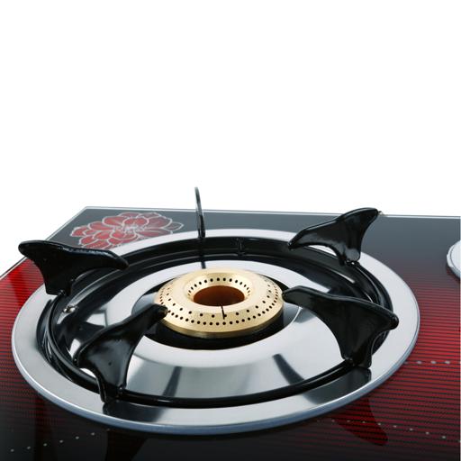 Tempered Glass Triple Burner Gas Cooker