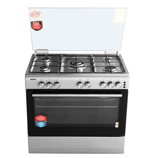 Buy Geepas 90*60 Cooking Range - 5 Gas Euro Pool Type Burners Gas Oven ...