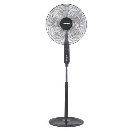 Buy Geepas 16" Stand Fan 60W - 3 Speed, 5 Leaf Blade, Adjustable Height ...