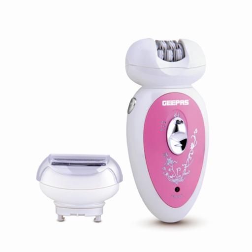 Buy Geepas 2 In 1 Rechargeable Epilator Lady Shaver Set - Electric Hair ...