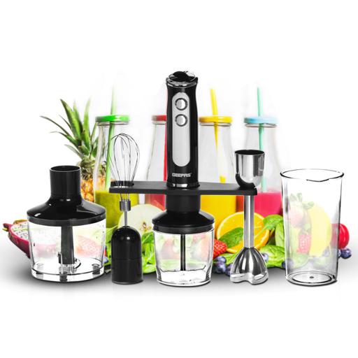 Buy Geepas 600W Hand Blender - 8 Variable Speeds, Indicator Lights ...