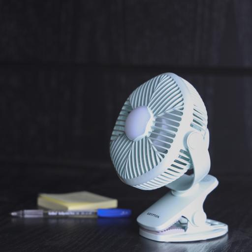 Krypton KNF5405 Rechargeable Mini Fan with Led - OTC.LK