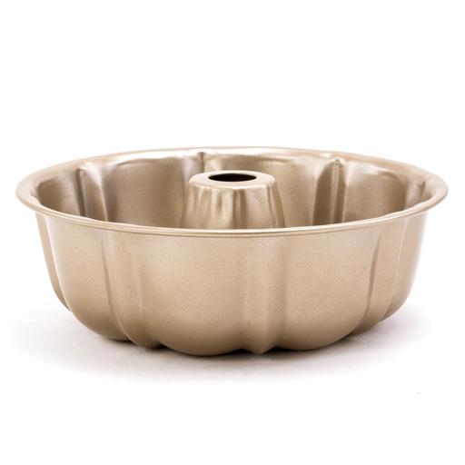 Buy Royalford Bundt Form Pan (Size 25.5X8 Cm, 0.7 Mm), Premium Gold ...
