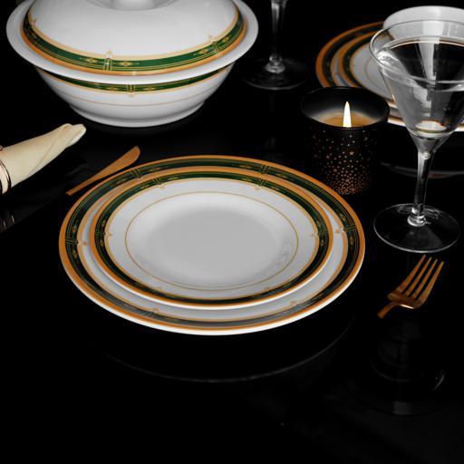 54Pcs Melamineware Dinner Set