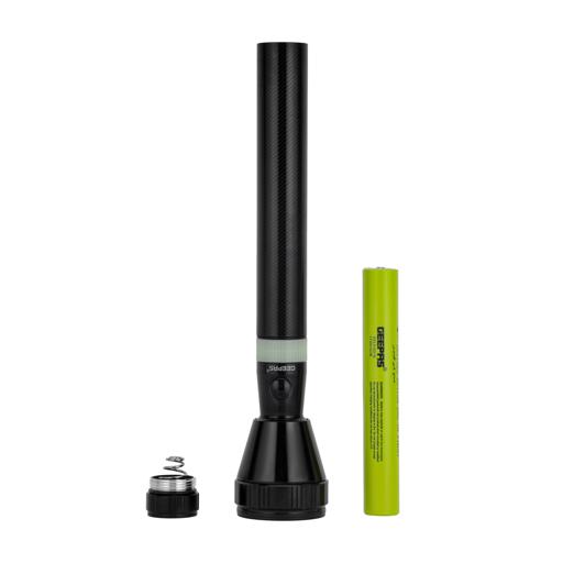 Geepas GFL51031 Rechargeable LED Flashlight - LED Torch with 2000 ...