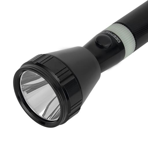 Geepas GFL51031 Rechargeable LED Flashlight - LED Torch with 2000 ...