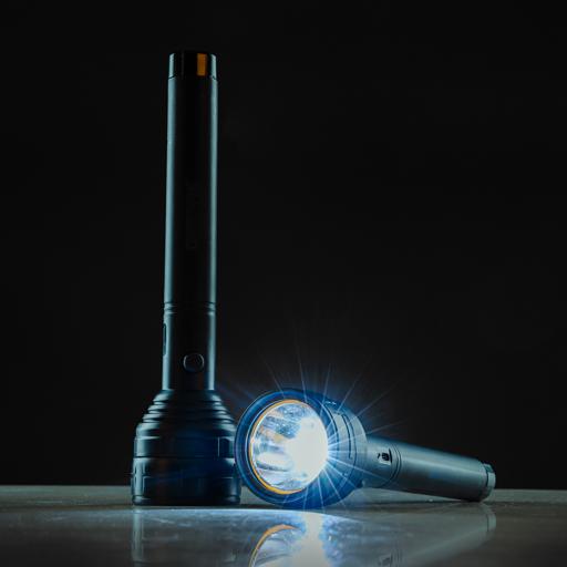 Geepas 2 In 1 Flash Light - 3000 mAh