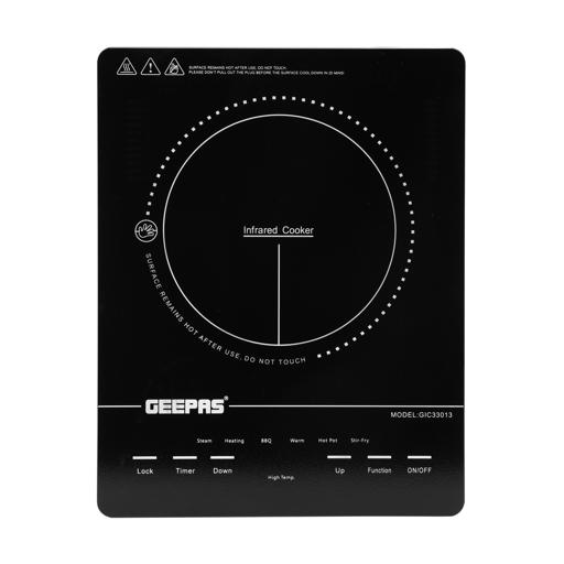 4 Digit LED Display Digital Infrared Cooker, GIC33013 | 8 Temperature ...