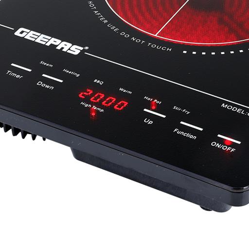 4 Digit LED Display Digital Infrared Cooker, GIC33013 | 8 Temperature ...