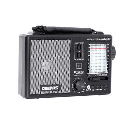 Buy Geepas Rechargeable Radio - Bt/Usb/Sd /Tf Music Player Online in ...