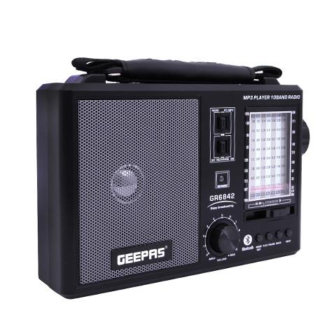 Buy Geepas Rechargeable Radio - Bt/Usb/Sd /Tf Music Player Online in ...
