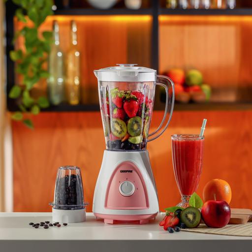 Geepas GSB5485 400W 2 in 1 Blender - Stainless Steel Blades, 2 Speed ...