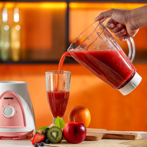 Geepas GSB5485 400W 2 in 1 Blender - Stainless Steel Blades, 2 Speed ...