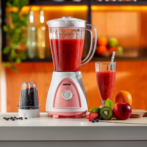 Geepas GSB5485 400W 2 in 1 Blender - Stainless Steel Blades, 2 Speed ...