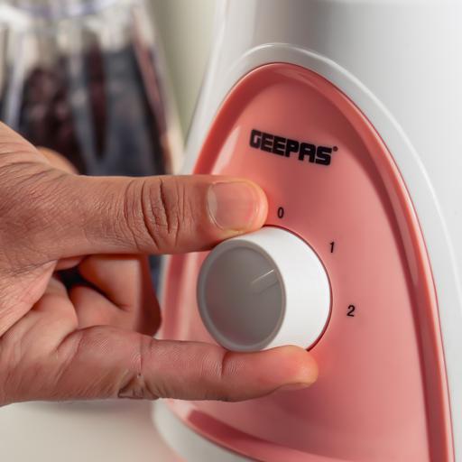 Geepas GSB5485 400W 2 in 1 Blender - Stainless Steel Blades, 2 Speed ...