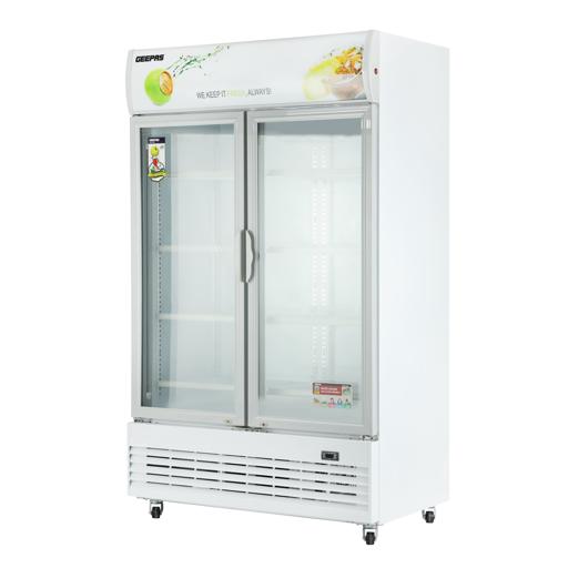 Geepas Side By Side Showcase Chiller - 1200 Litre