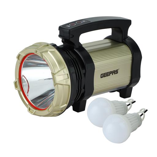 Buy Geepas Rechargeable Led Search Light With Lantern Online in UAE - Wigme