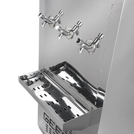 Geepas Stainless Steel Water Cooler with 3 Tap