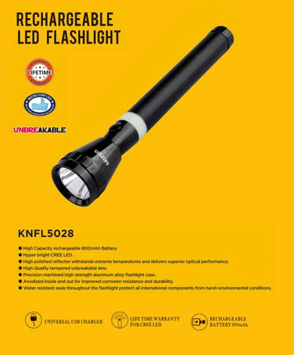 Buy Krypton Rechargeable Led Flashlight - High Power Flashlight Super ...
