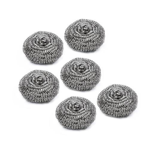 Royalford 6Pcs Stainless Steel Scourer