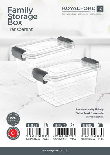 Royal Ford 30 Litre Storage Box