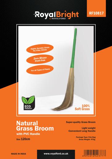 Royal Ford Natural Grass Brooms
