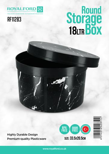 Royalford 18 Litre Round Storage Box