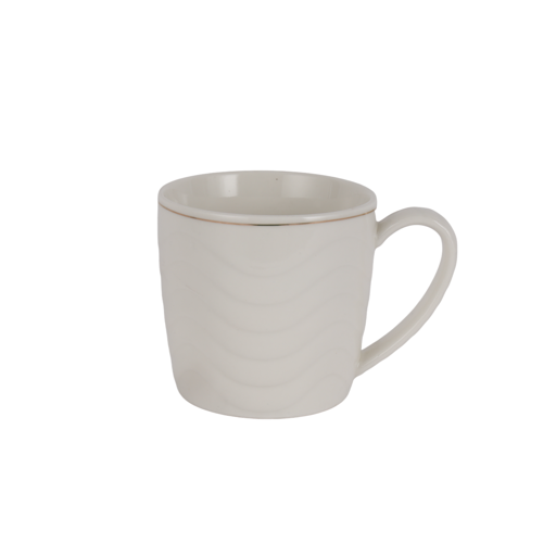 Buy Royalford 12Oz Bone Wave Coffee Mug - Large Coffee & Tea Mug ...