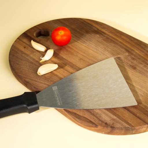 Buy Royalford Stainless Steel Scraper - Portable Ergonomic Long Handle ...